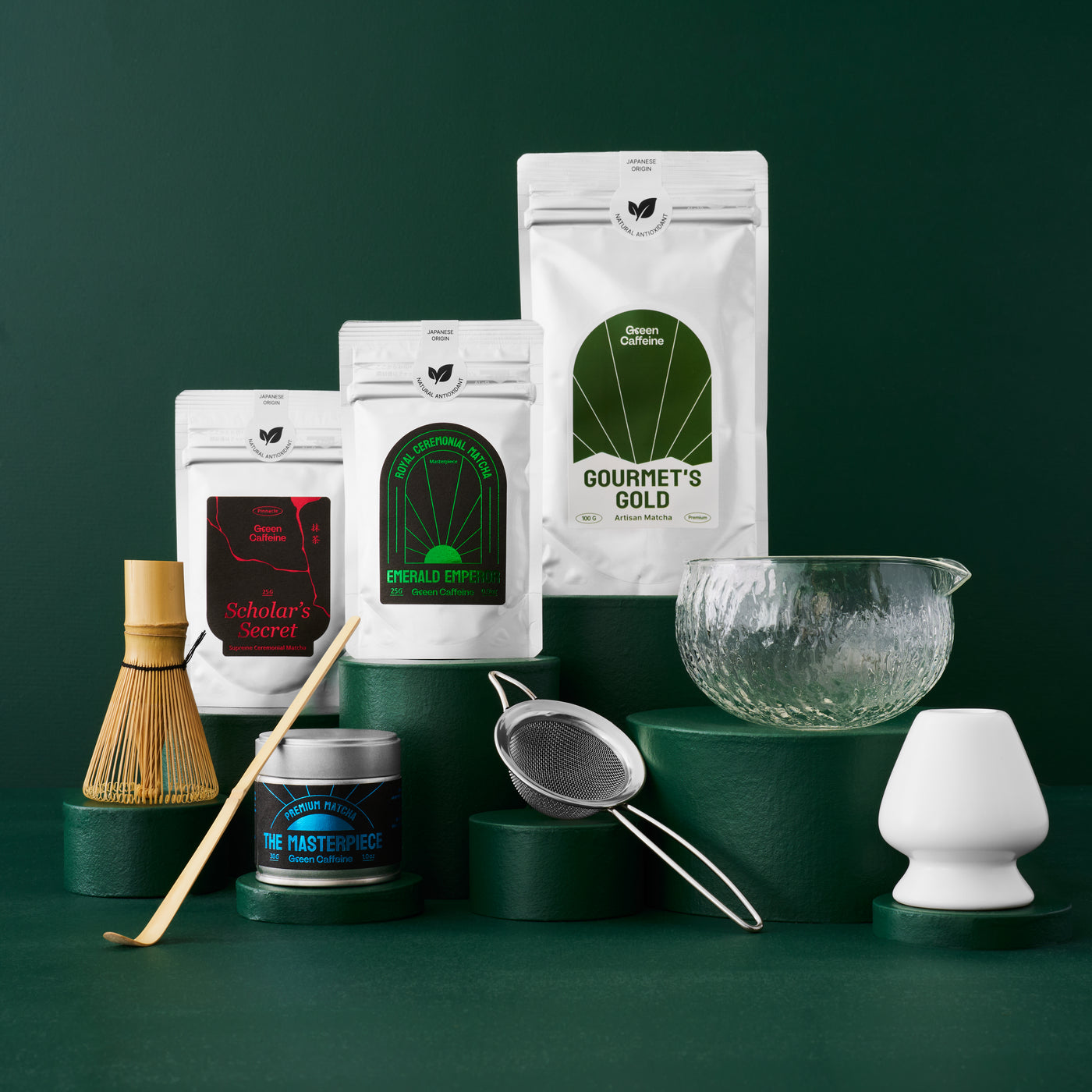 Ultimate Matcha & Accessories - All in One Collection - Green Caffeine