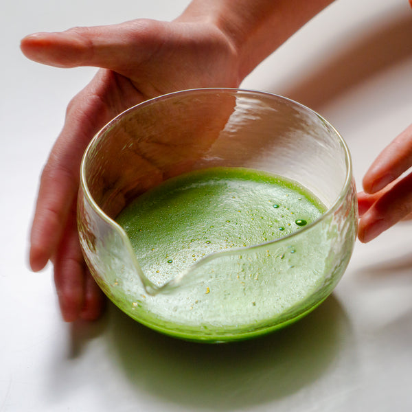 Premium Glass Matcha Bowl - Your Essential Chawan - Green Caffeine
